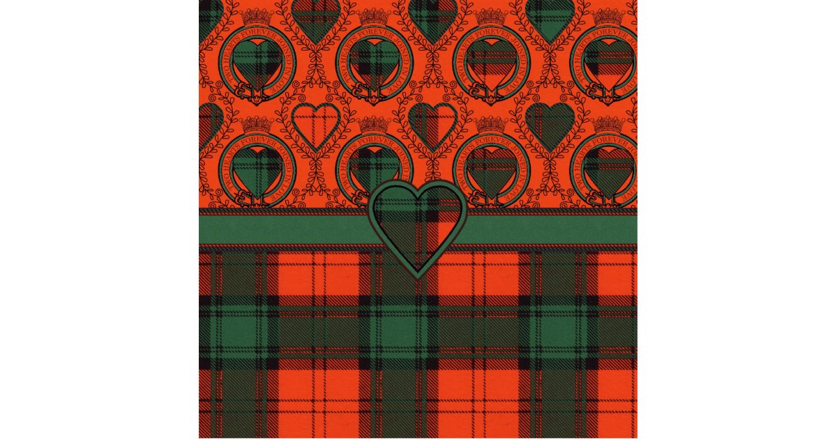 Cruickshank clan Plaid Scottish kilt tartan Cutout | Zazzle
