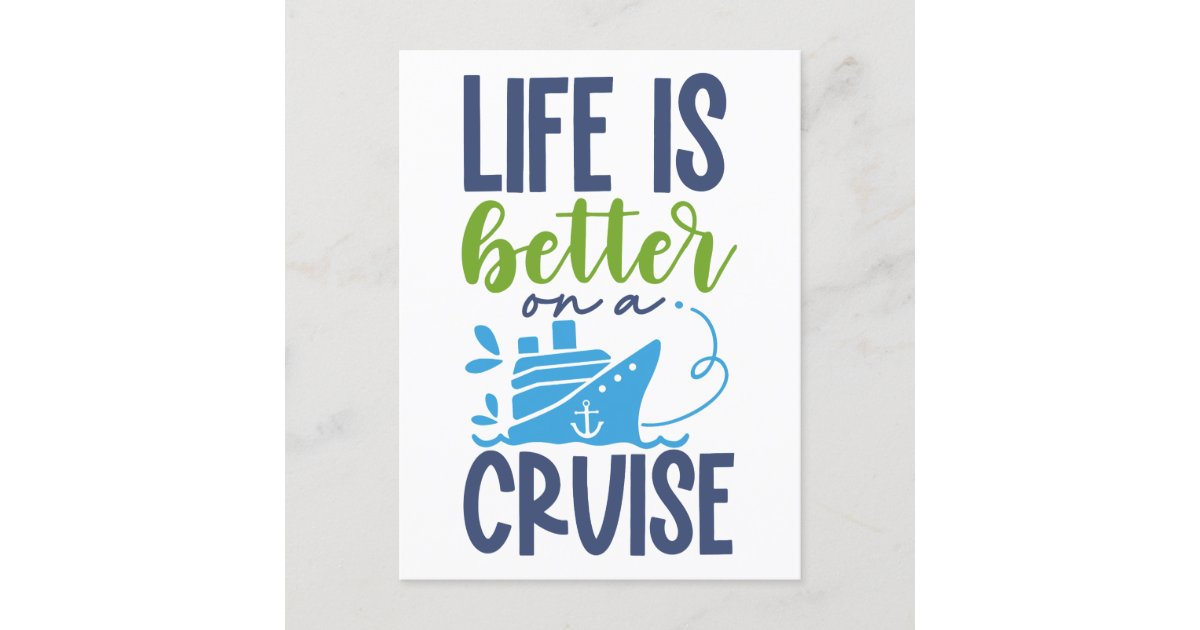 Cruise Postcard | Zazzle