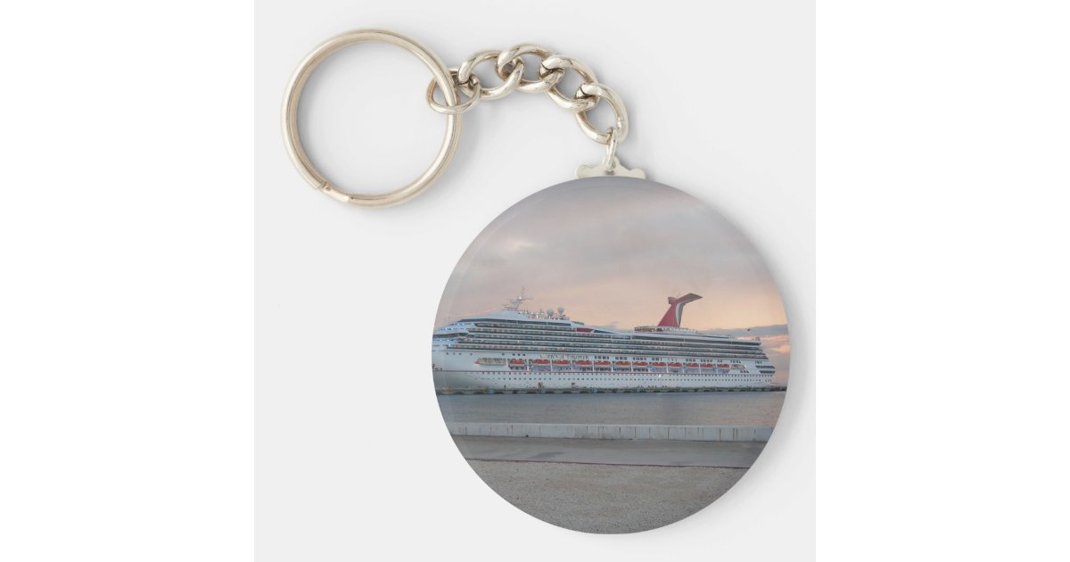 Cruise Ship Key Chain | Zazzle