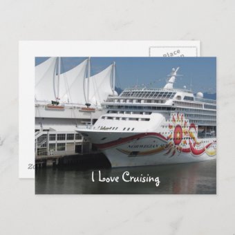 Cruise Ship Postcard | Zazzle