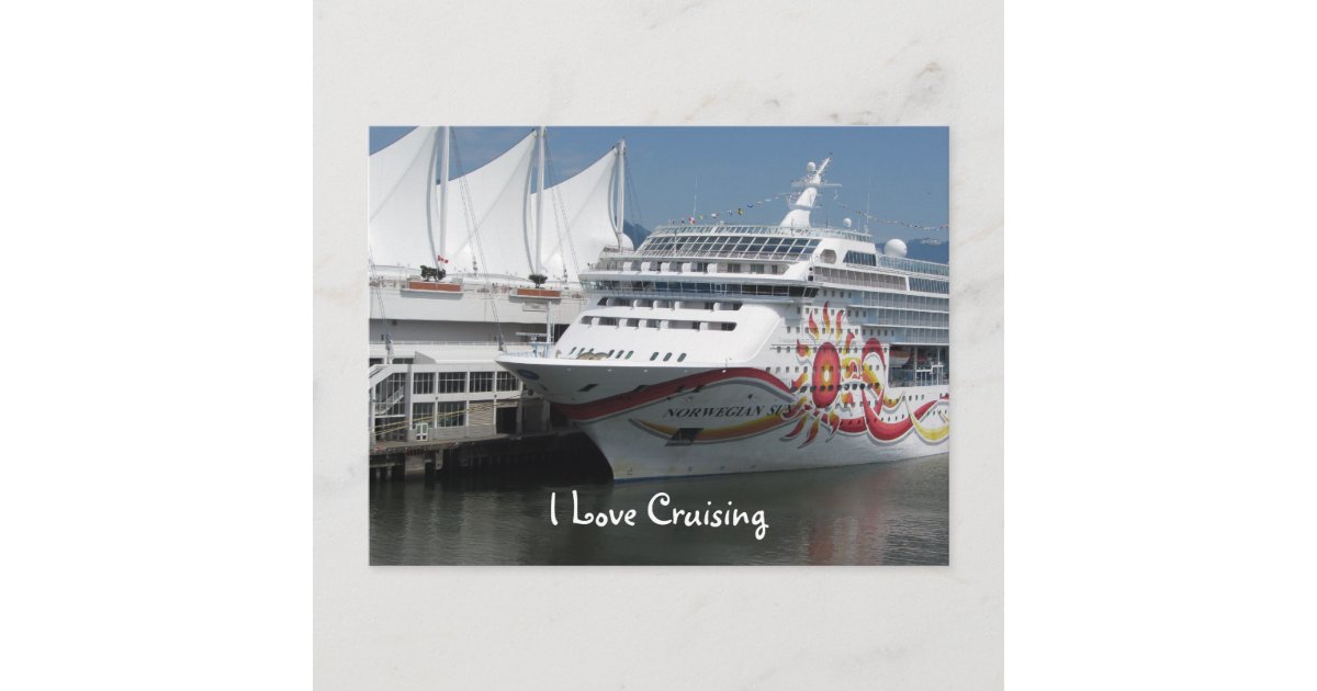 Cruise Ship Postcard | Zazzle