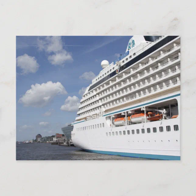 Cruise Ship Postcard | Zazzle