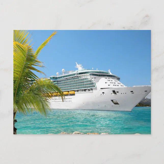 Cruise Ship Postcard | Zazzle