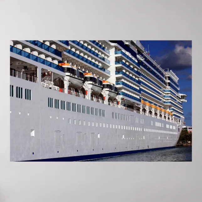 Cruise ship Poster | Zazzle