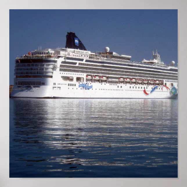 Cruise Ship Poster | Zazzle