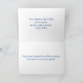 Cruising Alaska Mountains Personalized Crew Thank You Card | Zazzle