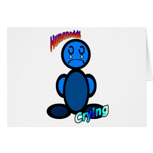 Crying (with logos) cards | Zazzle