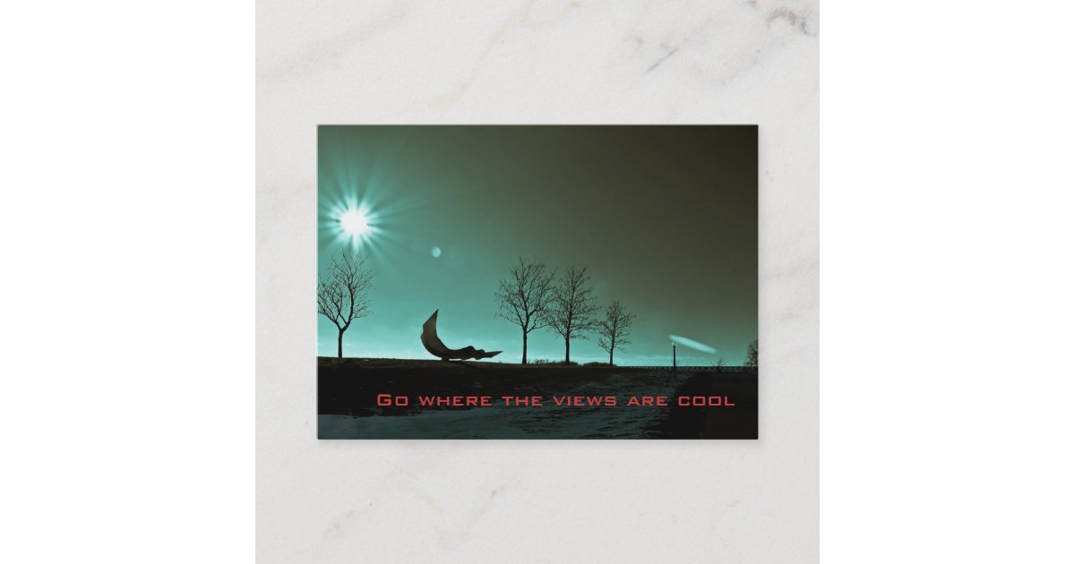 Cryptic Sun Beams Photo Art Business Cards | Zazzle