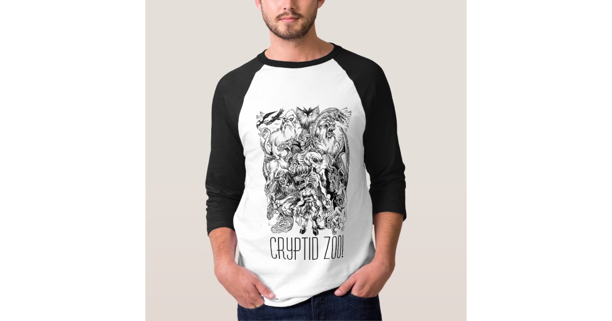 Cryptid Zoo Monster Mash-up Tee | Zazzle