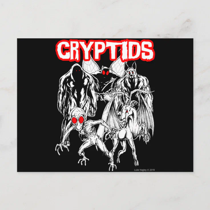 Cryptids Postcard | Zazzle