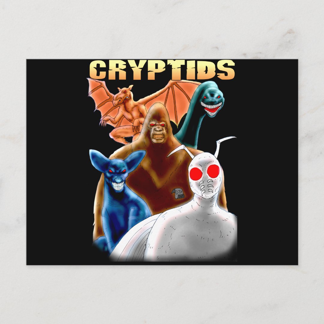 Cryptids Postcard | Zazzle
