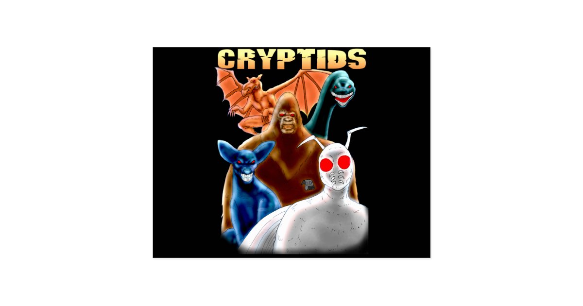 Cryptids Postcard | Zazzle.com
