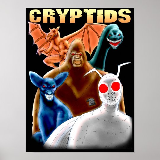Cryptids Poster | Zazzle.com