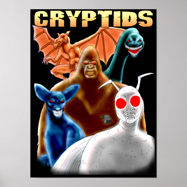 Cryptids Poster | Zazzle