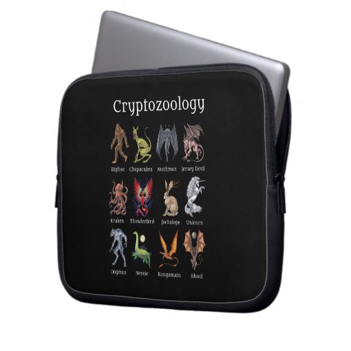 Cryptozoology Cryptid Creatures Laptop Sleeve | Zazzle Cryptozoology Cryptid Creatures Laptop Sleeve | Zazzle