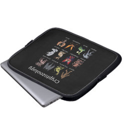Cryptozoology Cryptid Creatures Laptop Sleeve | Zazzle