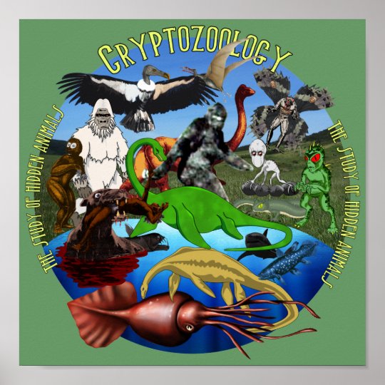 Cryptozoology Print | Zazzle.com Cryptozoology Print | Zazzle.com