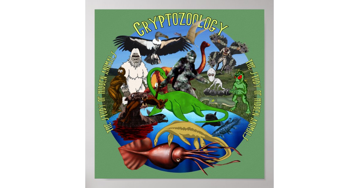 Cryptozoology Print | Zazzle
