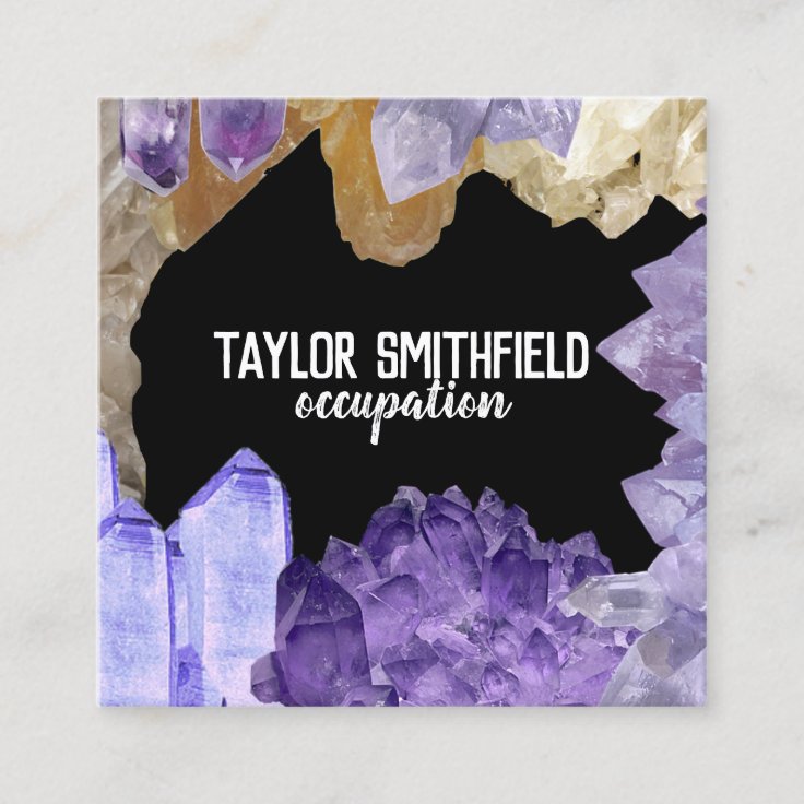 crystal business card | Zazzle