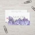 crystal gem business card | Zazzle