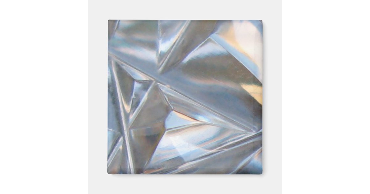 Crystal Glass Photo Magnet | Zazzle
