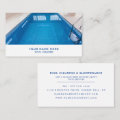 Crystal Pool, Swimming Pool Cleaner Business Card | Zazzle