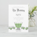 Crystal Punch Bowl Wedding Invitation | Zazzle