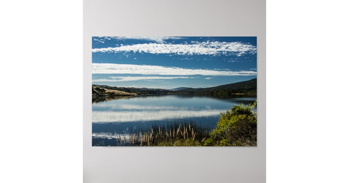 Crystal Spring Lake California Poster | Zazzle
