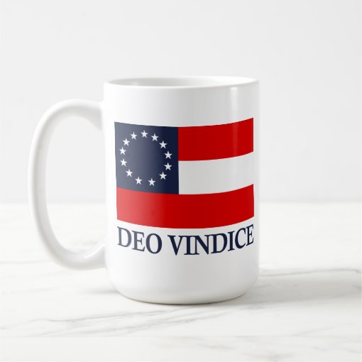 CSA 1st National (Deo Vindice) Coffee Mug | Zazzle