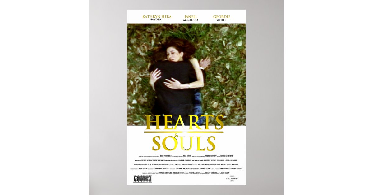 CSA Hearts & Souls 27X40 Movie Poster | Zazzle