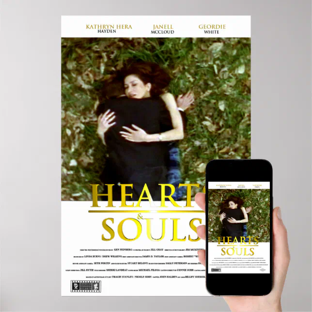 CSA Hearts & Souls 27X40 Movie Poster | Zazzle