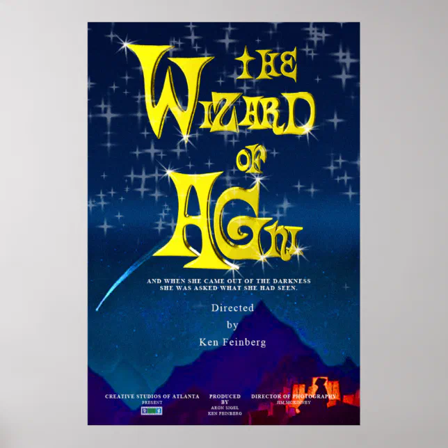 CSA Wizard of Agni 27X40 Movie Poster | Zazzle