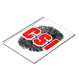CSI NOTEBOOK | Zazzle