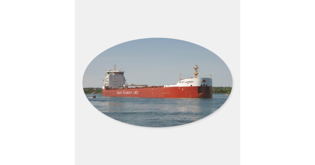 CSL St. Laurent sticker | Zazzle