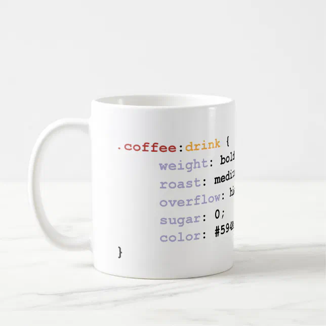 CSS Coffee Coffee Mug | Zazzle