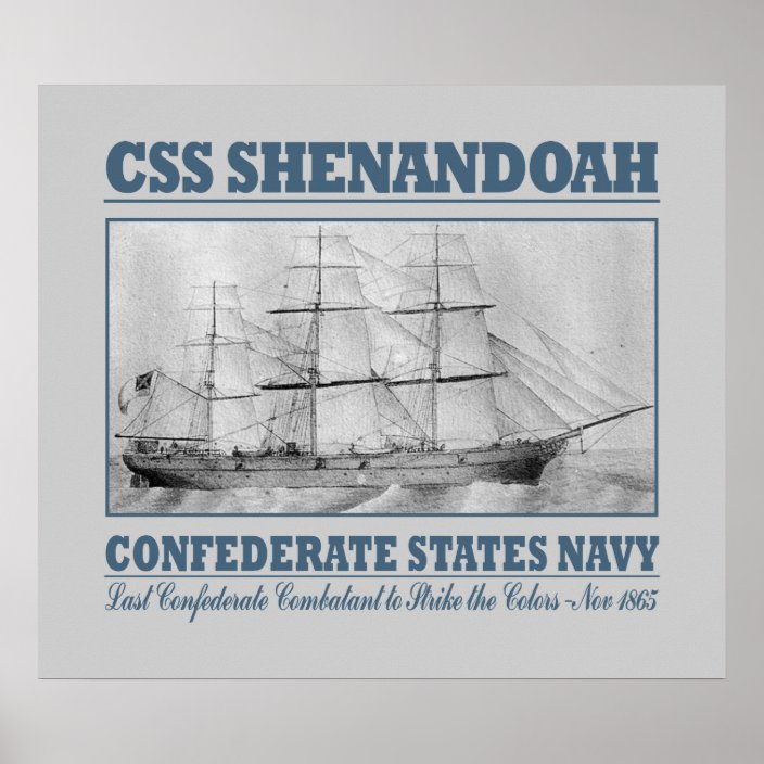CSS Shenandoah Poster | Zazzle.com