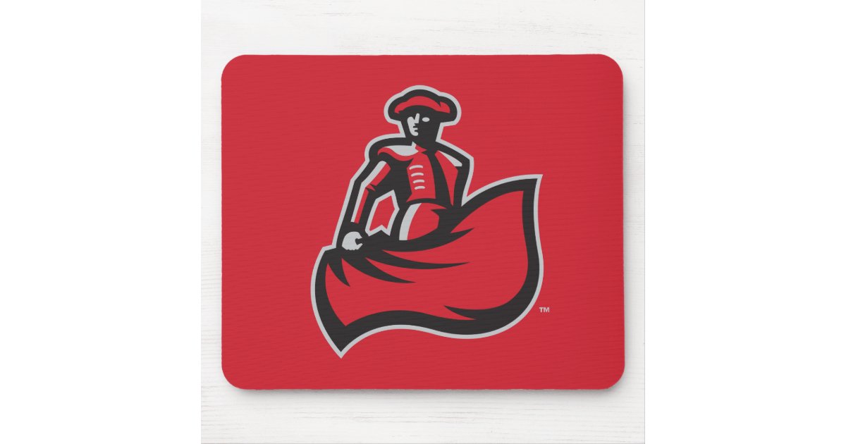 CSUN Matador with Cape - Red Mouse Pad | Zazzle