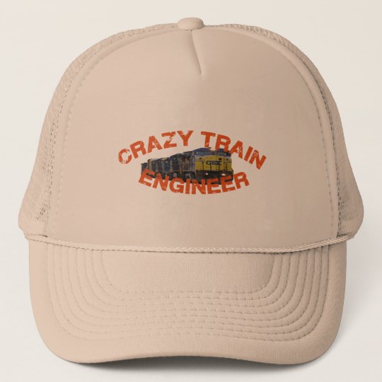 CSX Crazy Train Engineer Hat | Zazzle.com