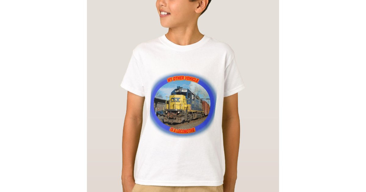 CSX Locomotive T-Shirt | Zazzle