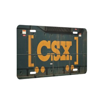 CSX Logo License Plate | Zazzle