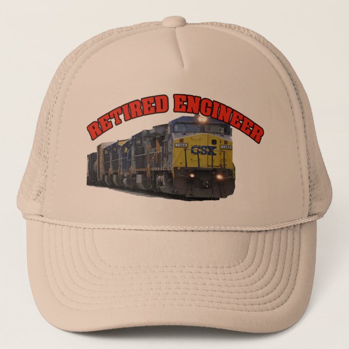 CSX Retired Engineer Hat | Zazzle.com