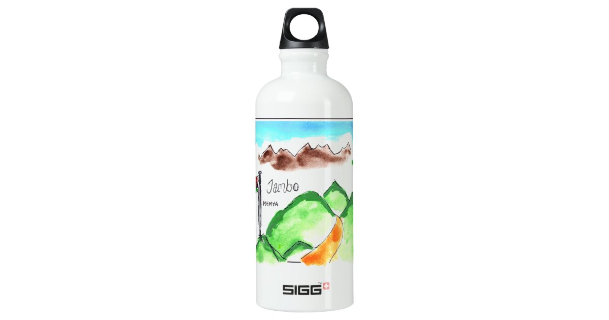 CTC International - Map Aluminum Water Bottle | Zazzle