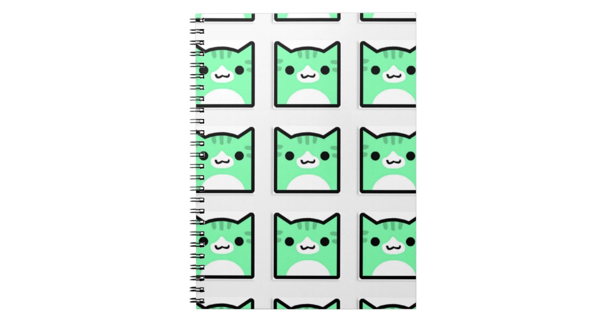 Cuaderno de Geometry Dash Gato Notebook | Zazzle