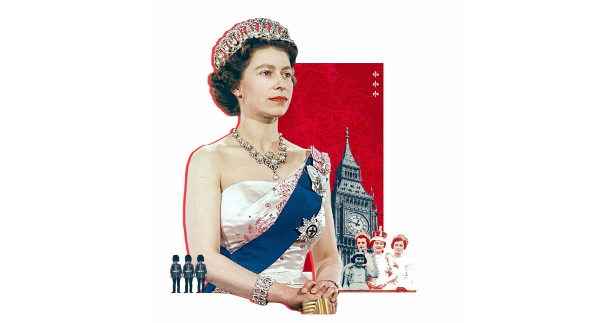 Cuadro Reina de Inglaterra Cutout | Zazzle