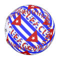 Cuba and Cuban Flag Light Blue Tiled Your Name Baseball | Zazzle