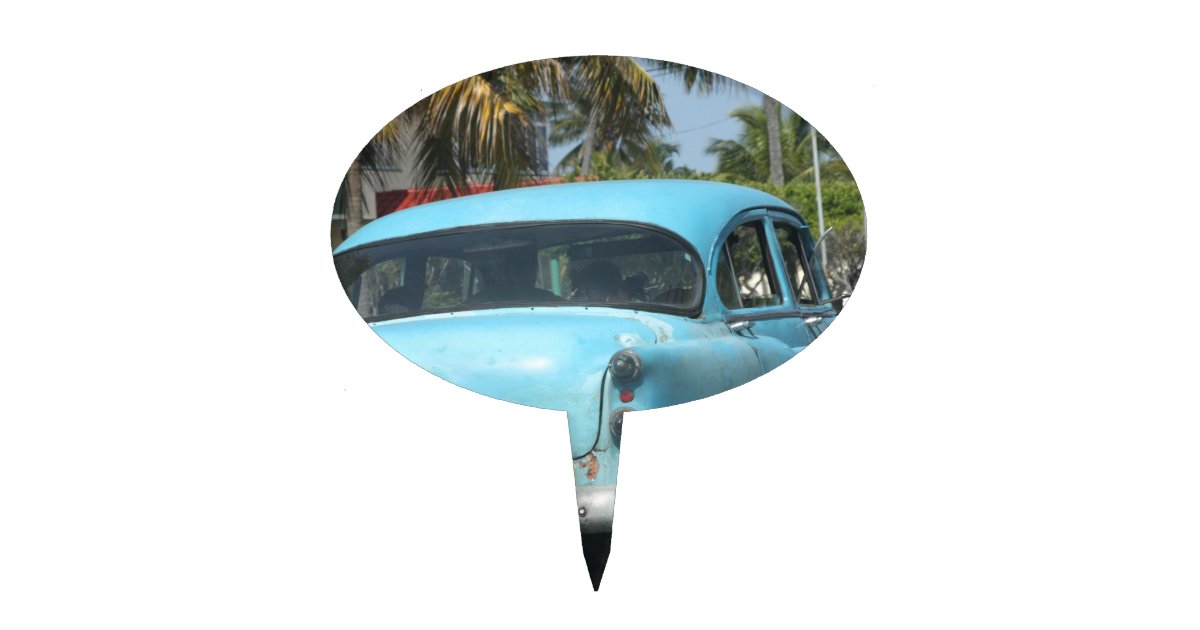 Cuba car cake topper | Zazzle