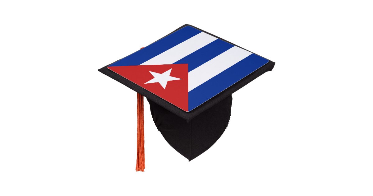 Cuba Flag Graduation Cap Topper | Zazzle