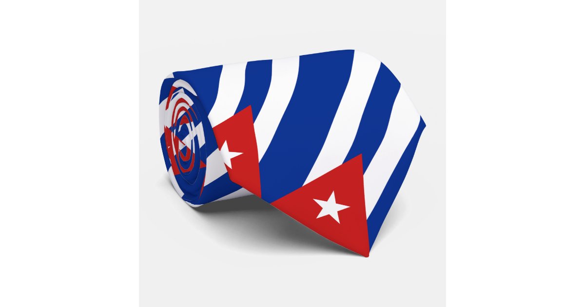 Cuba Flag Neck Tie | Zazzle