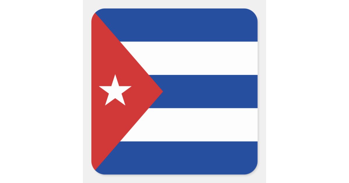 Cuba Flag Sticker | Zazzle