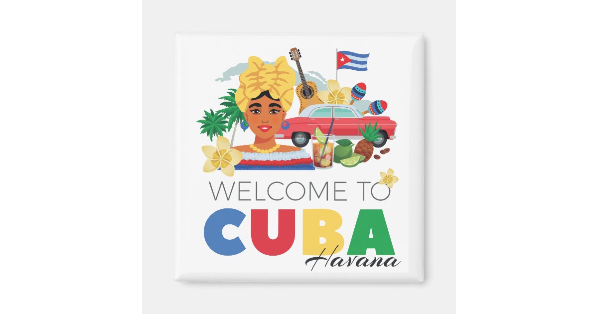 Cuba Havana Magnet | Zazzle